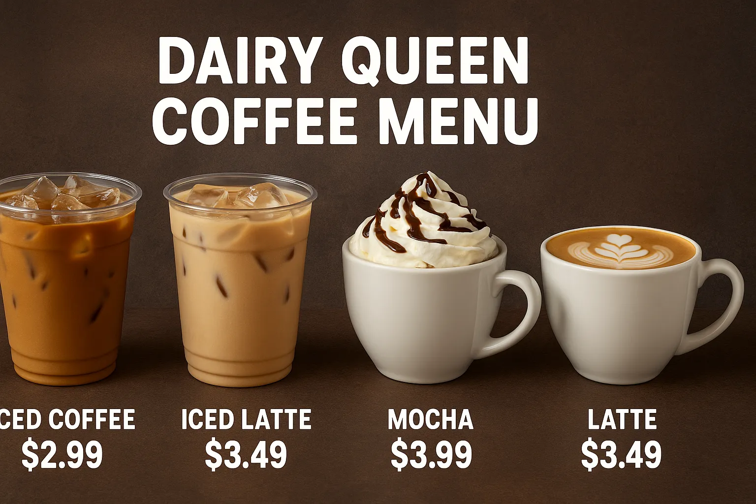 Dairy Queen Coffee Menu: Best Drinks, MooLatte Flavors(2025)